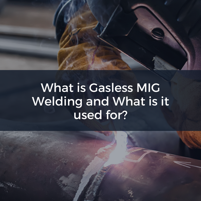 What is Gasless MIG Welding and What is it used for? – Pinnacle Shop ...