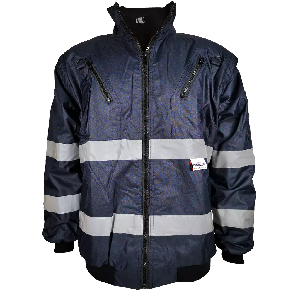 Pinnacle Reflective Bunny Jacket Navy – Pinnacle Shop - The Welding ...