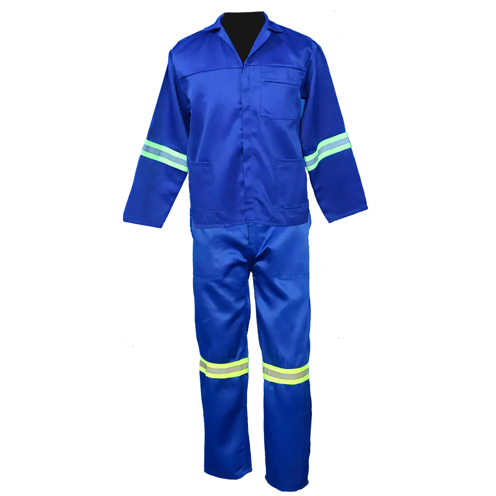 Pinnacle Royal Blue 2 Piece Conti Suite / Safety Overalls With Reflect ...