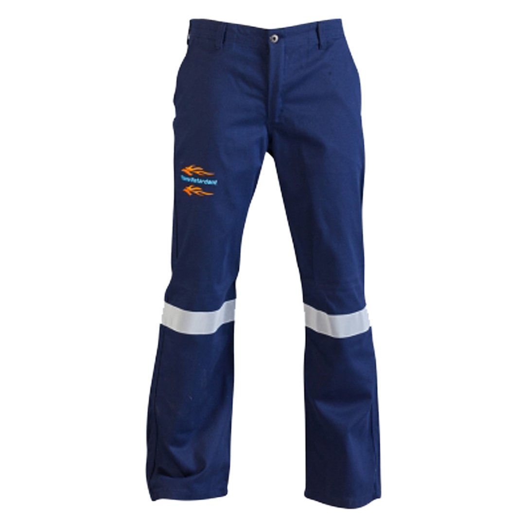 D59 Flame Retardant & Acid Resist Trouser Safety Overall with reflecti